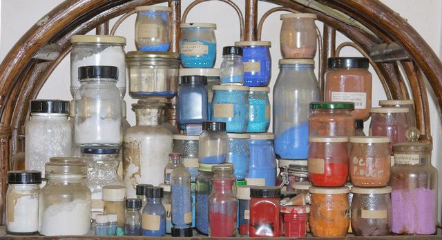 Livre sur les Pigments Le Metier de l'Artiste Peintre des minéraux à la ...